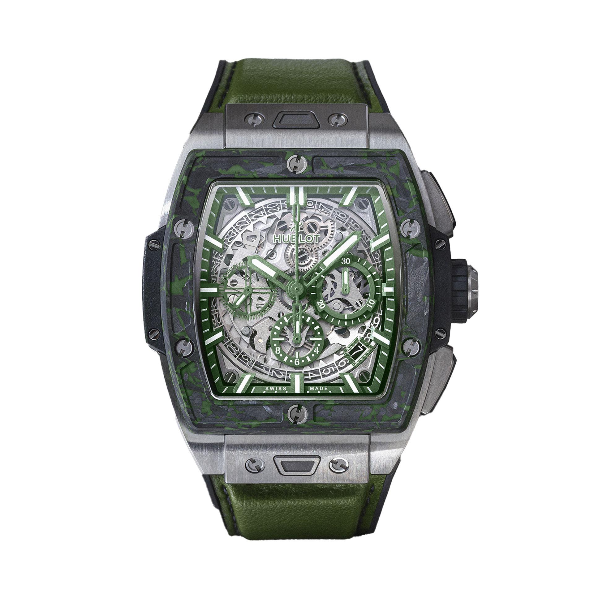 Hublot Spirit of Big Bang Titanium Green Carbon Mexico
