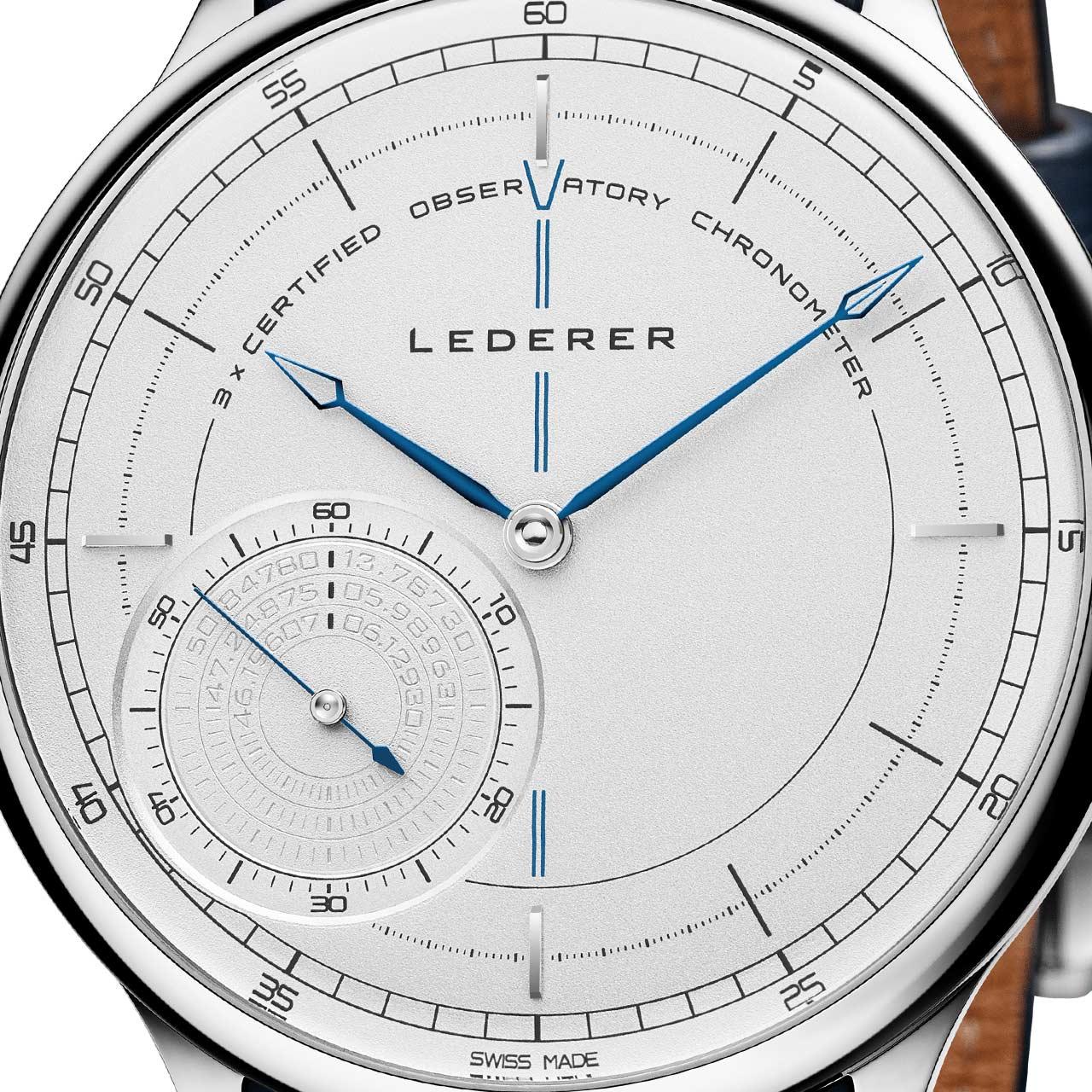 Lederer Triple Certified Observatory Chronometer