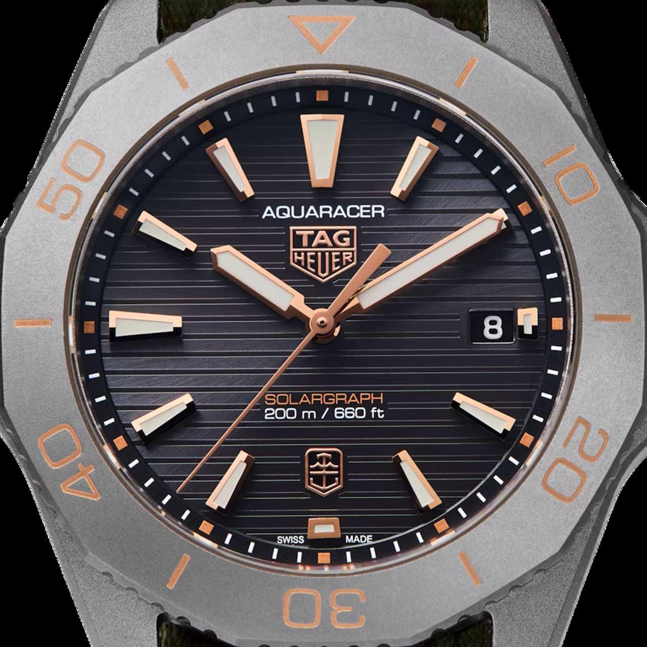 TAG Heuer Aquaracer Solargraph x Time+Tide Sundowner Edition