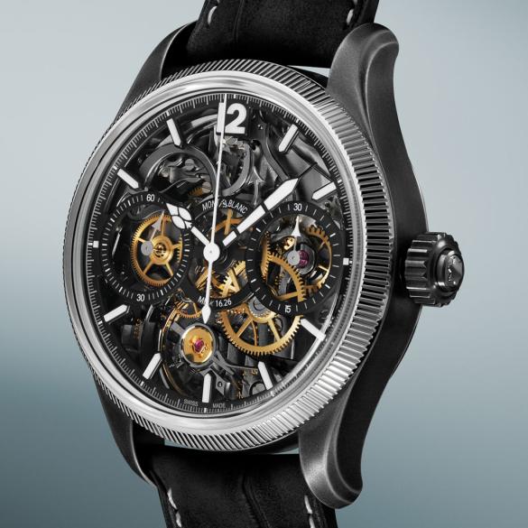 Montblanc 1858 The Unveiled Secret Minerva Monopusher - YWH