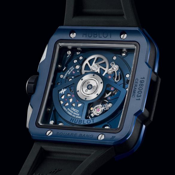 Hublot Square Bang Unico Blue Ceramic